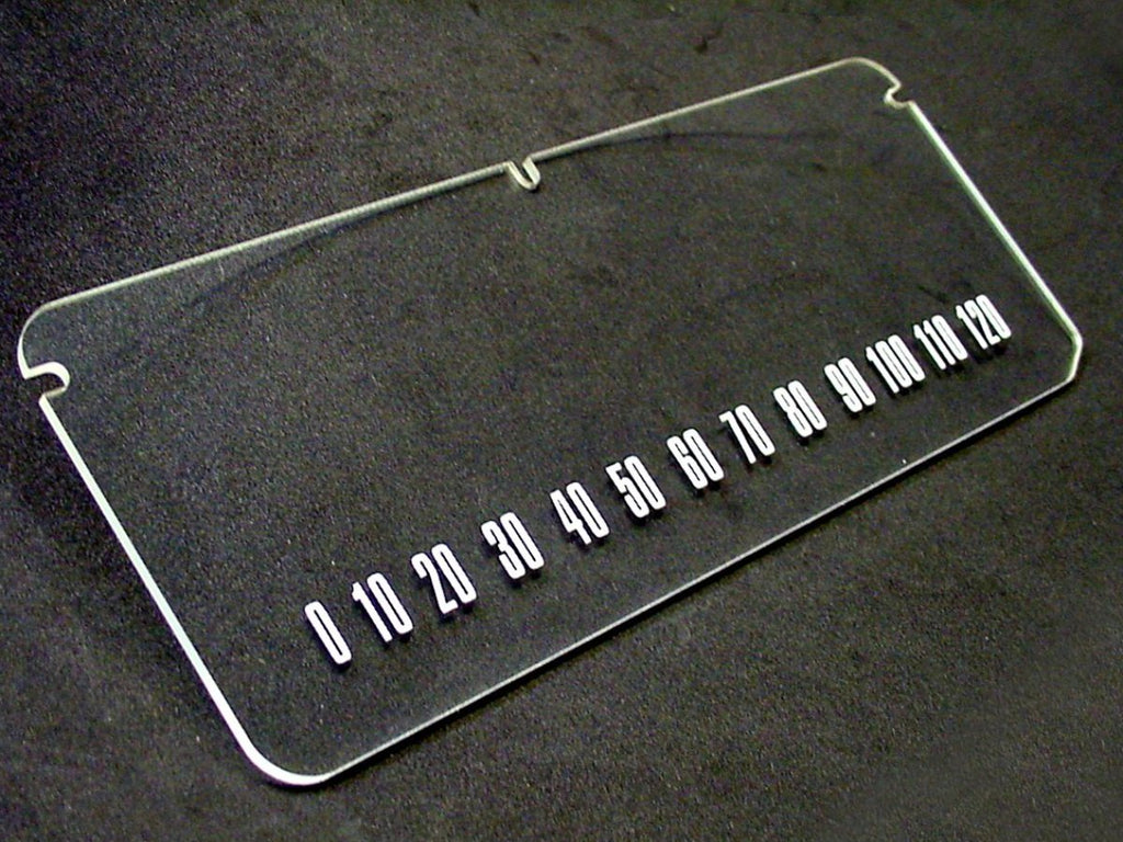 1958 Buick Speedometer/Odometer Instrument Panel Lenses NOSR – Jurassic ...