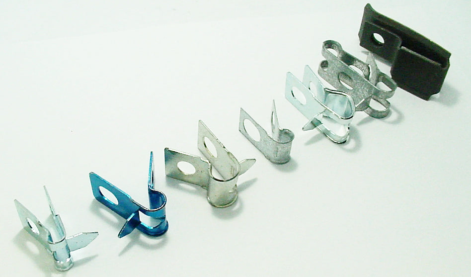 Brake Fuel Tubing Line Frame Clips Clamps Brackets Choose Size ...