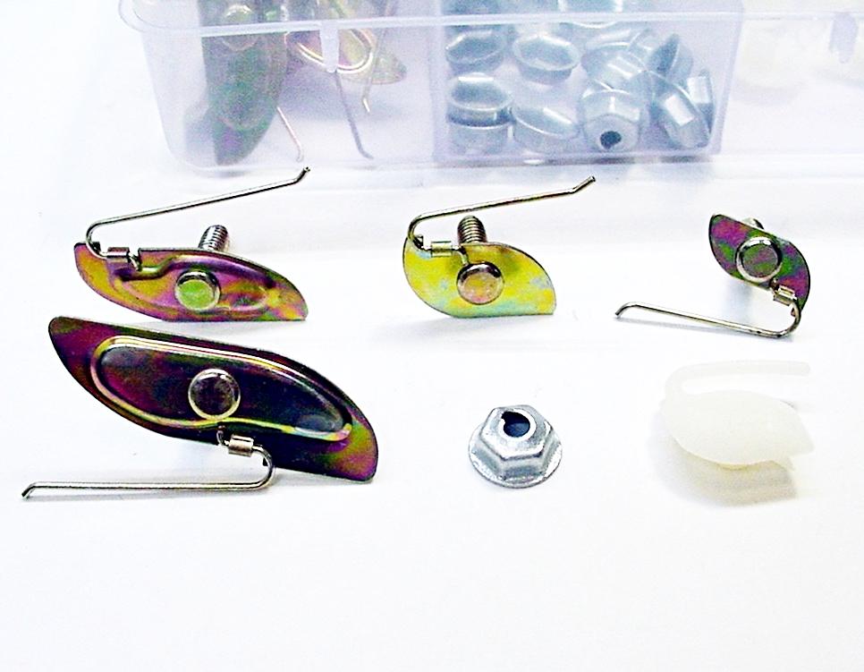 Body Side Molding Fasteners Clips 53 Piece Assorted – Jurassic Classic ...