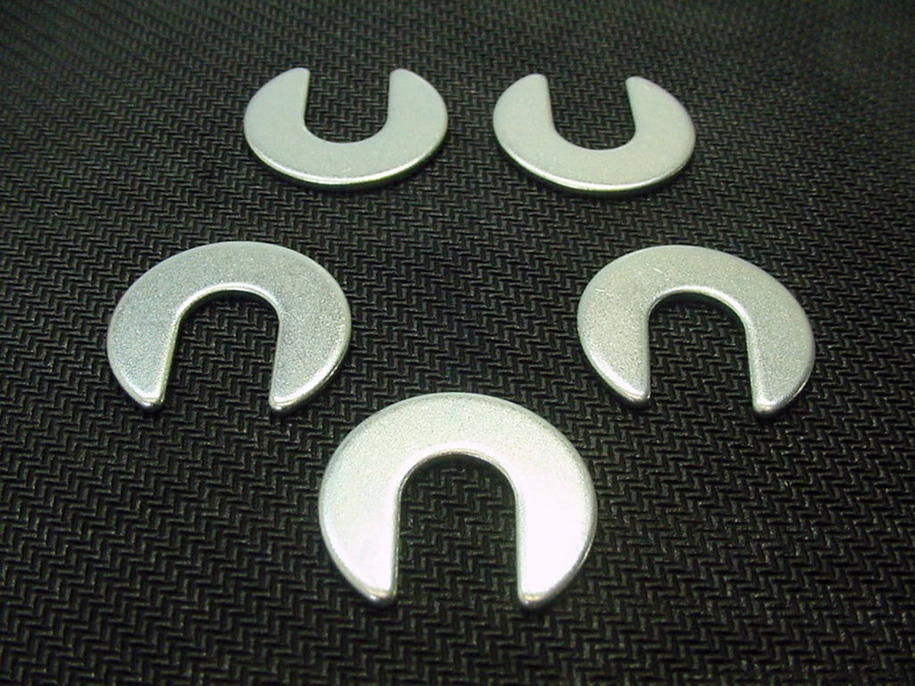 5 Pack Universal Body Fender Shims-Choose Shape, Thickness, Slot Size ...