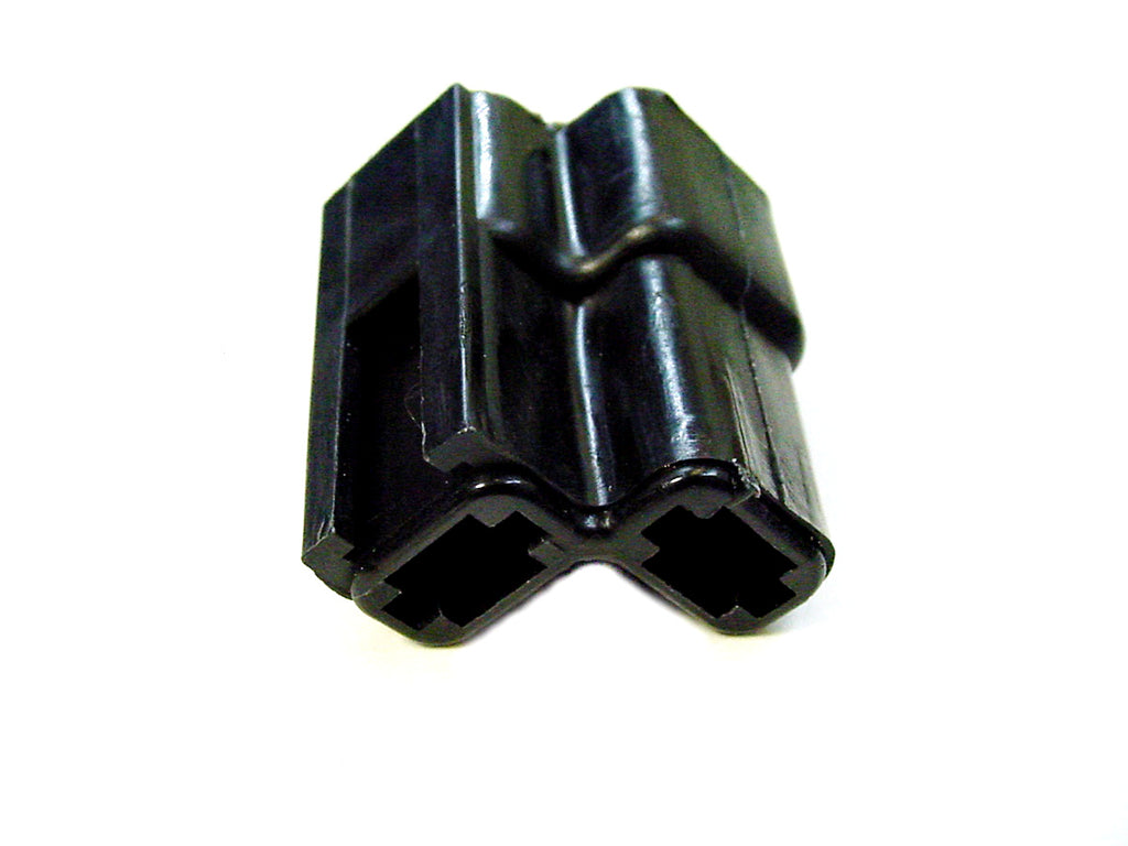 2 Way GM Male Wire Harness Terminal Connector Housing Black (GM transm ...