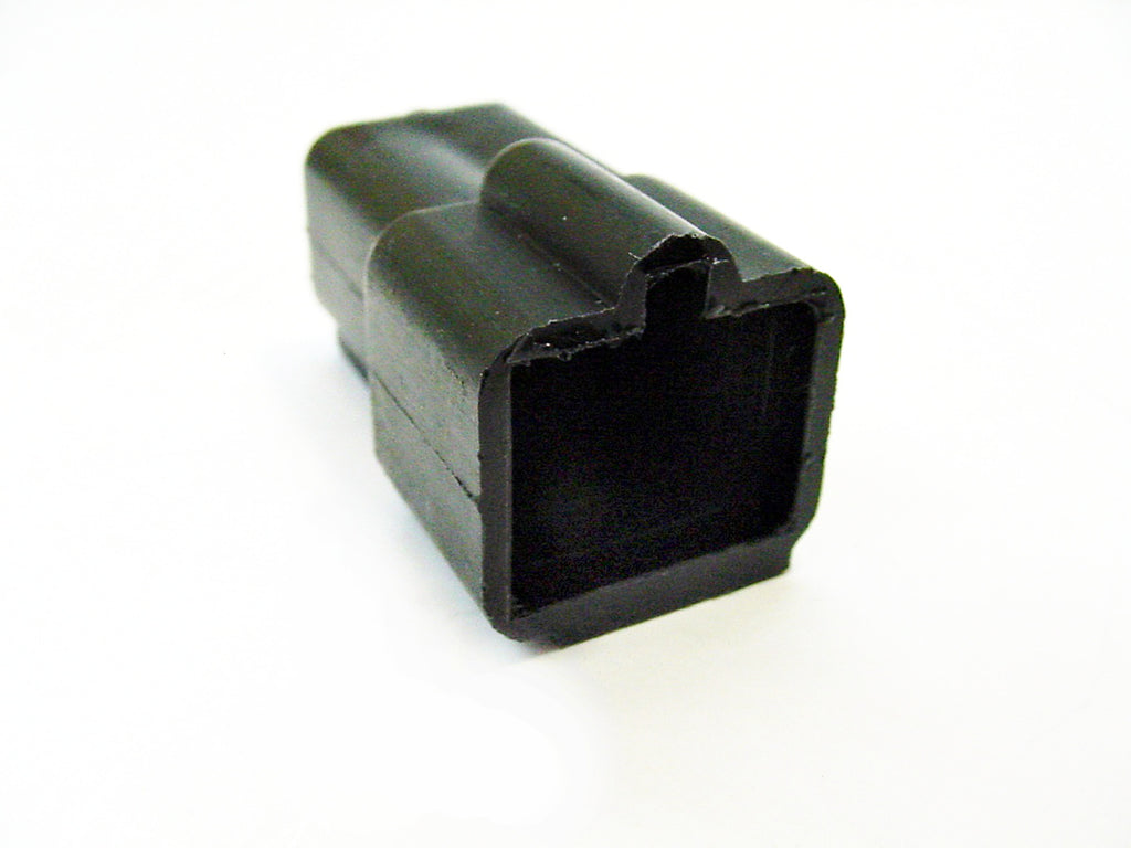 2 Way GM Male Wire Harness Terminal Connector Housing w/Pin Groove Bla ...