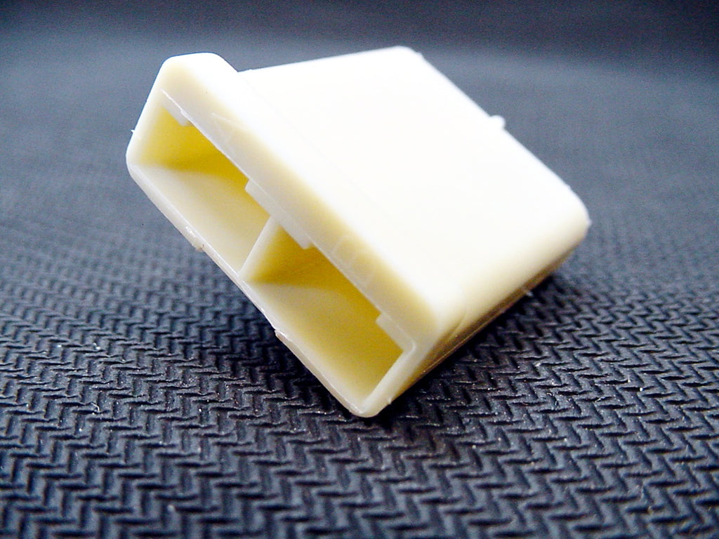 2 Way GM Female Wire Harness Terminal Connector Housing w/Latch Cream ...