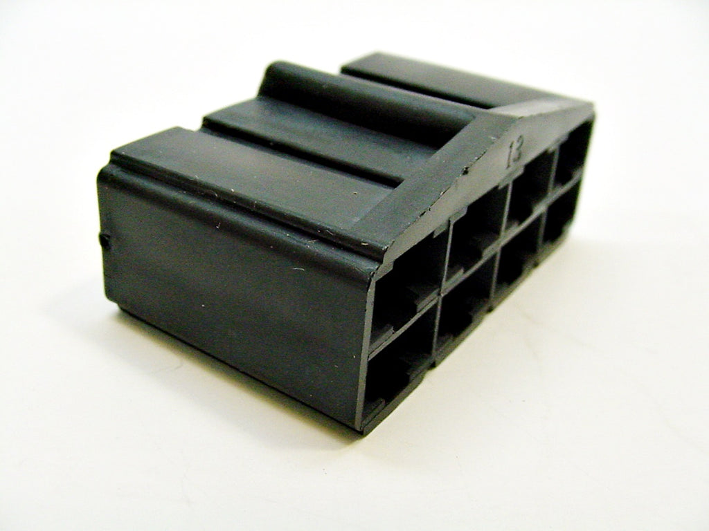 8 Way Terminal Housing Female Black – Jurassic Classic Auto Parts