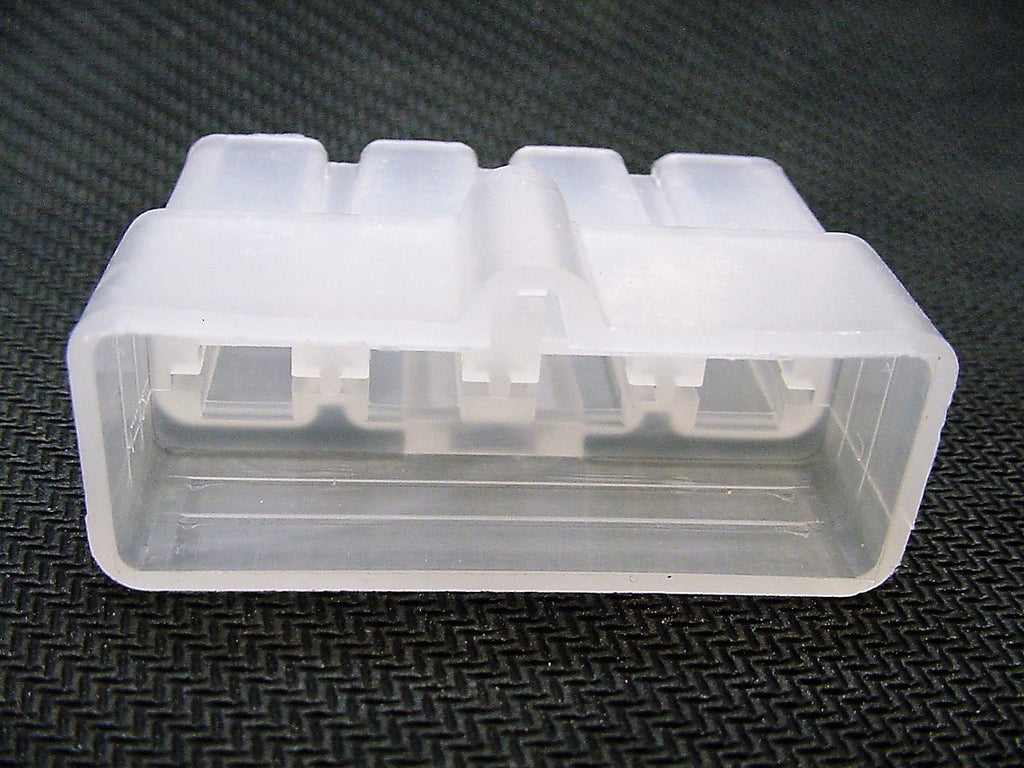 8 Way Terminal Housing Male White – Jurassic Classic Auto Parts