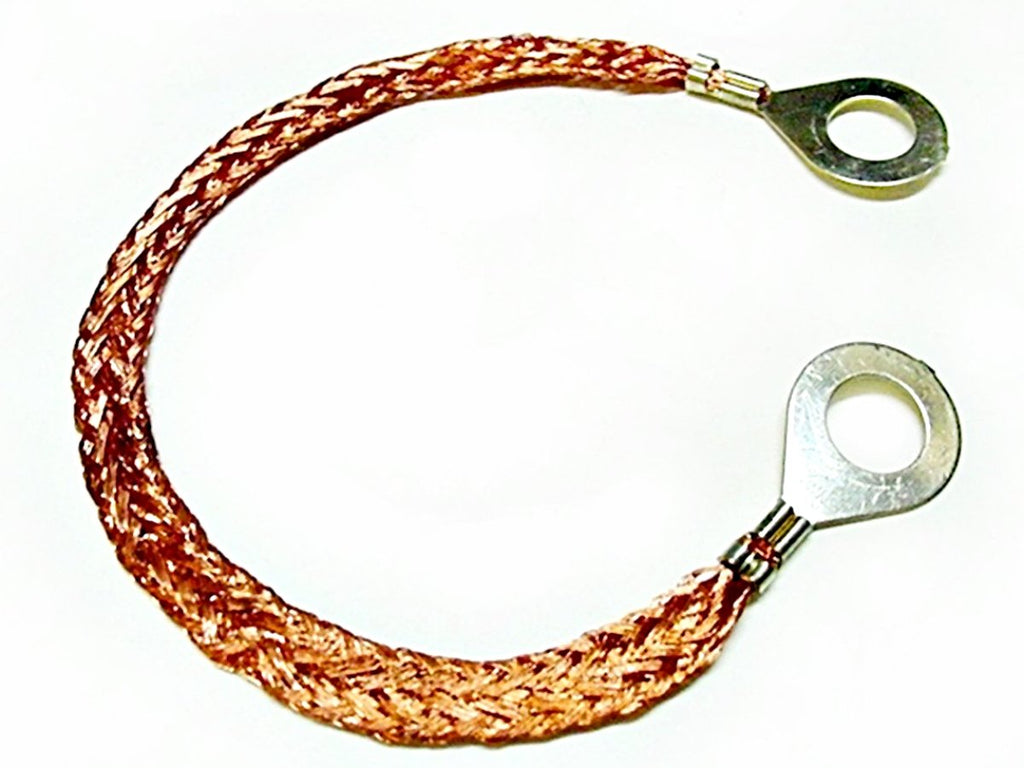 Universal 8" Braided Copper Wire Ground Strap 10AWG – Jurassic Classic ...