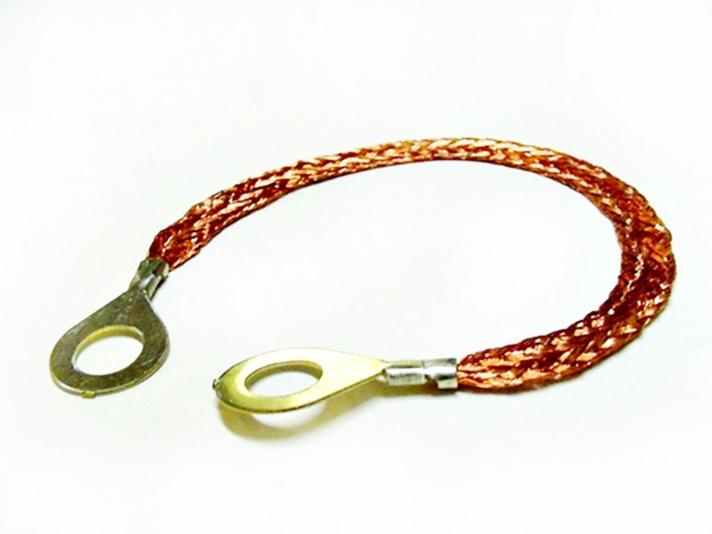 Universal 8" Braided Copper Wire Ground Strap 10AWG – Jurassic Classic ...